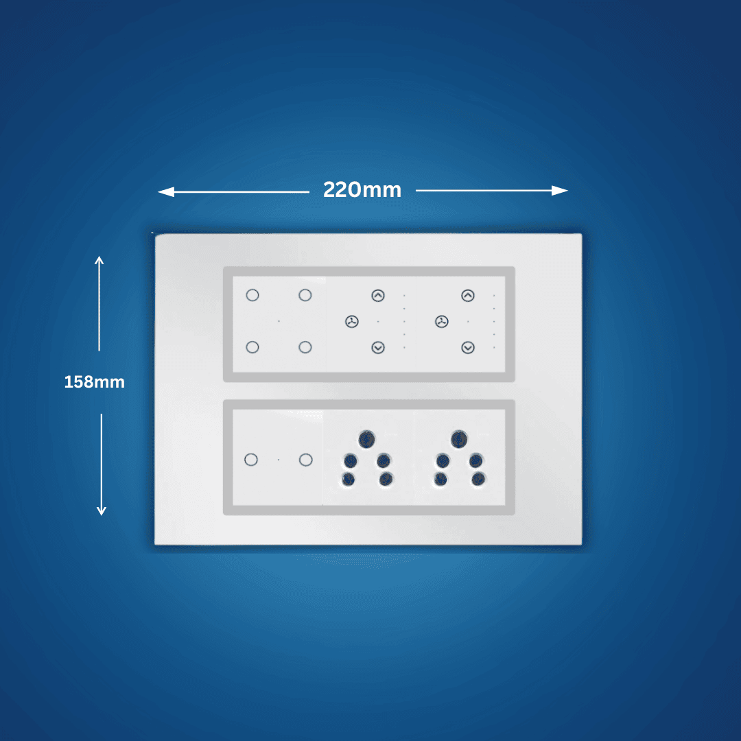 Wynbee Smart 12 Module Touch Switch Board – Wynbee Smart Home